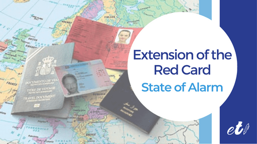 Red Card Extension in the State of Alarm | Entre Trámites