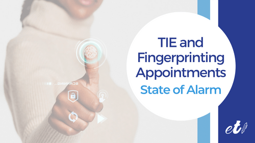 Appointments for Fingerprinting and TIE | Entre Trámites