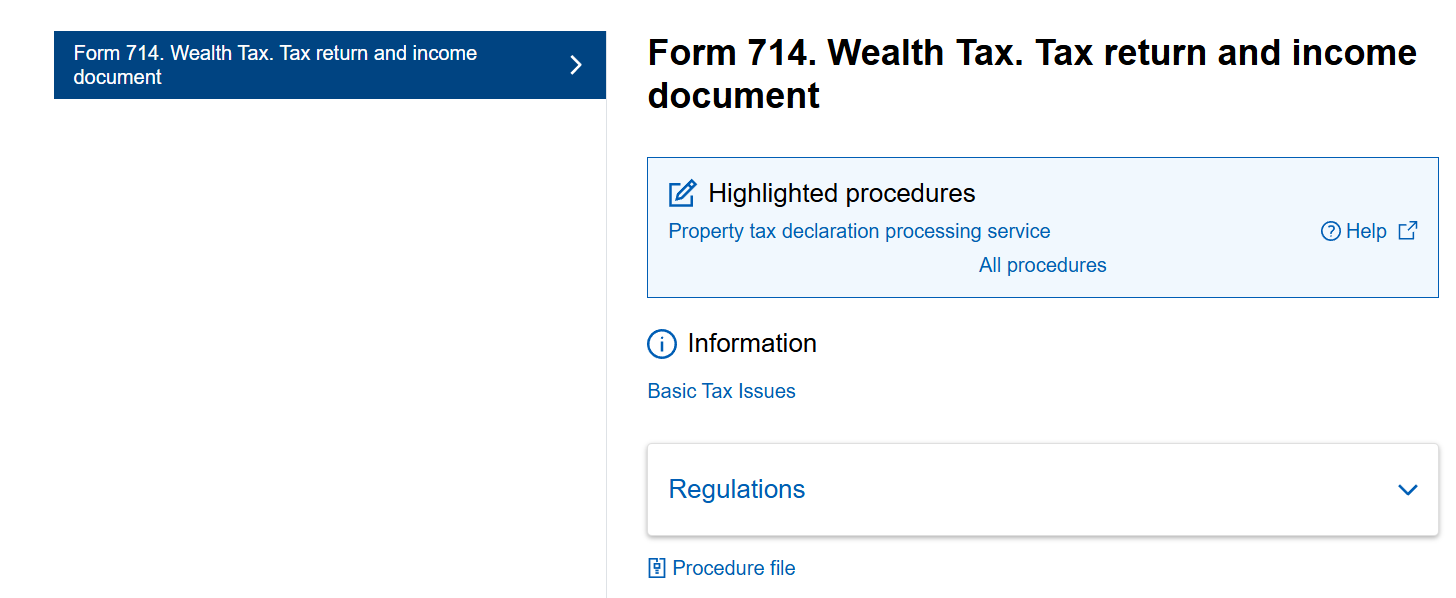Fill out and Submit Form 714 | Entre Trámites
