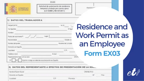 How to fill out Modelo EX03 | Entre Trámites