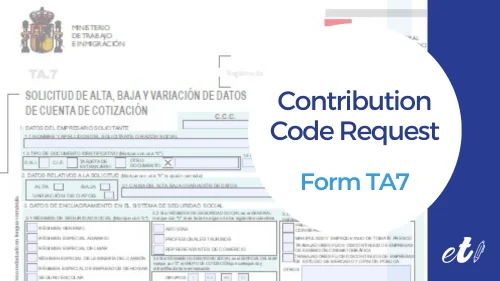 How to fill in Form TA7? | Entre Trámites